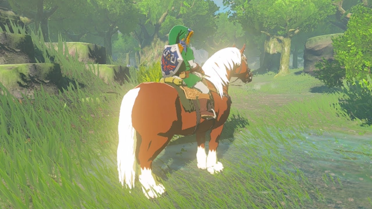 A ride through Hyrule on Epona - The Legend of Zelda Tears of the ...