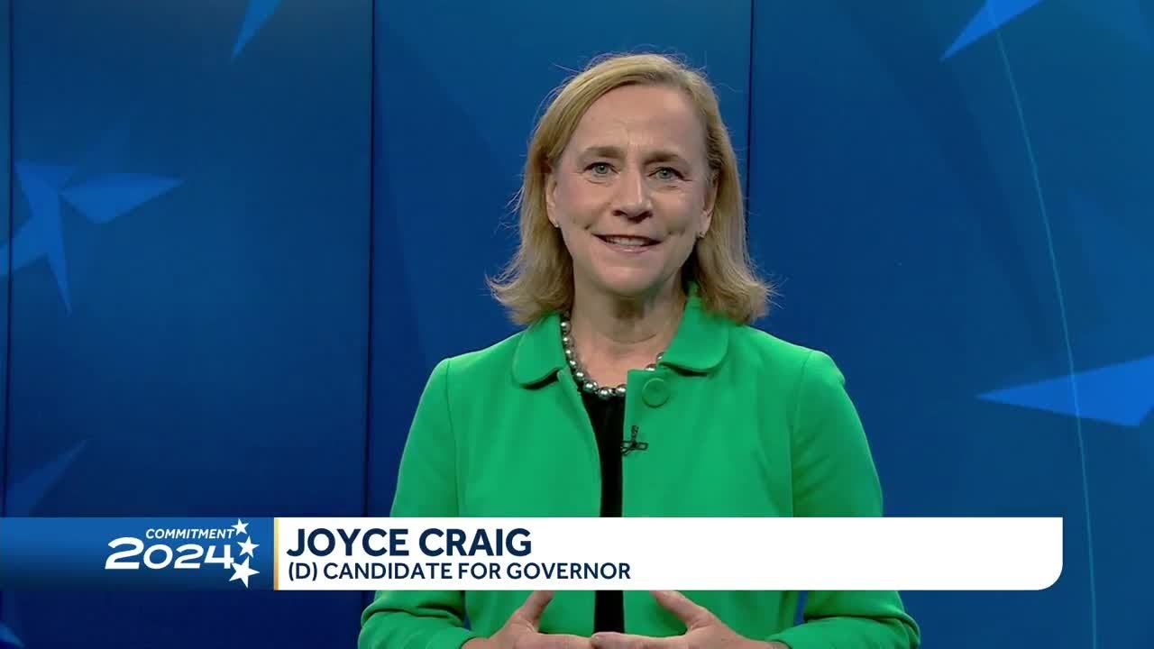 Joyce Craig makes final pitch for New Hampshire governor - YouTube