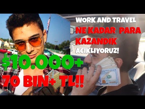 AMERIKA 'DA 2 AYDA 70.000+ TL ! ($10.000)!