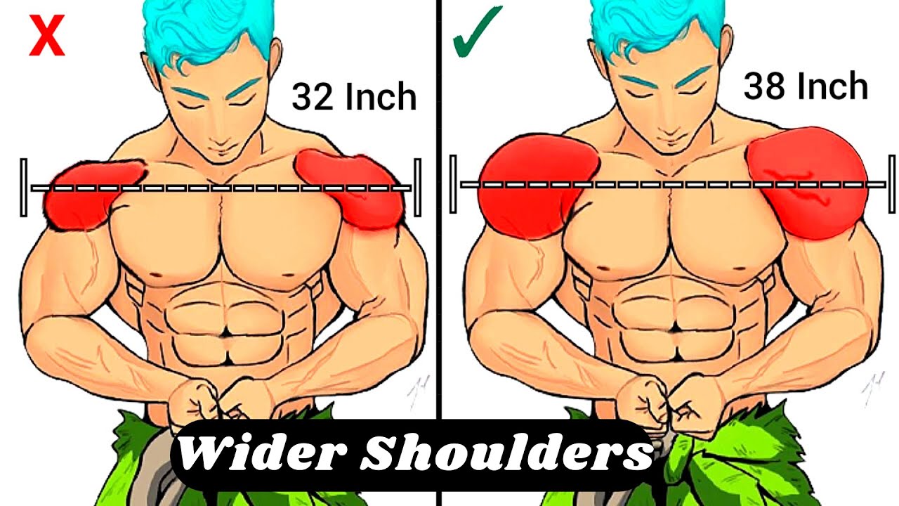 Best Shoulder Exercises to Get Bigger & Wider Shoulders - YouTube