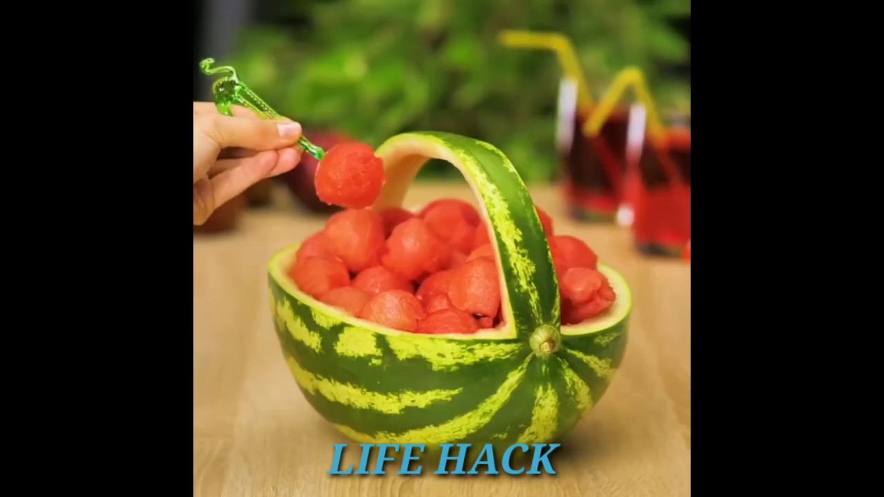 watermelon cutting - YouTube
