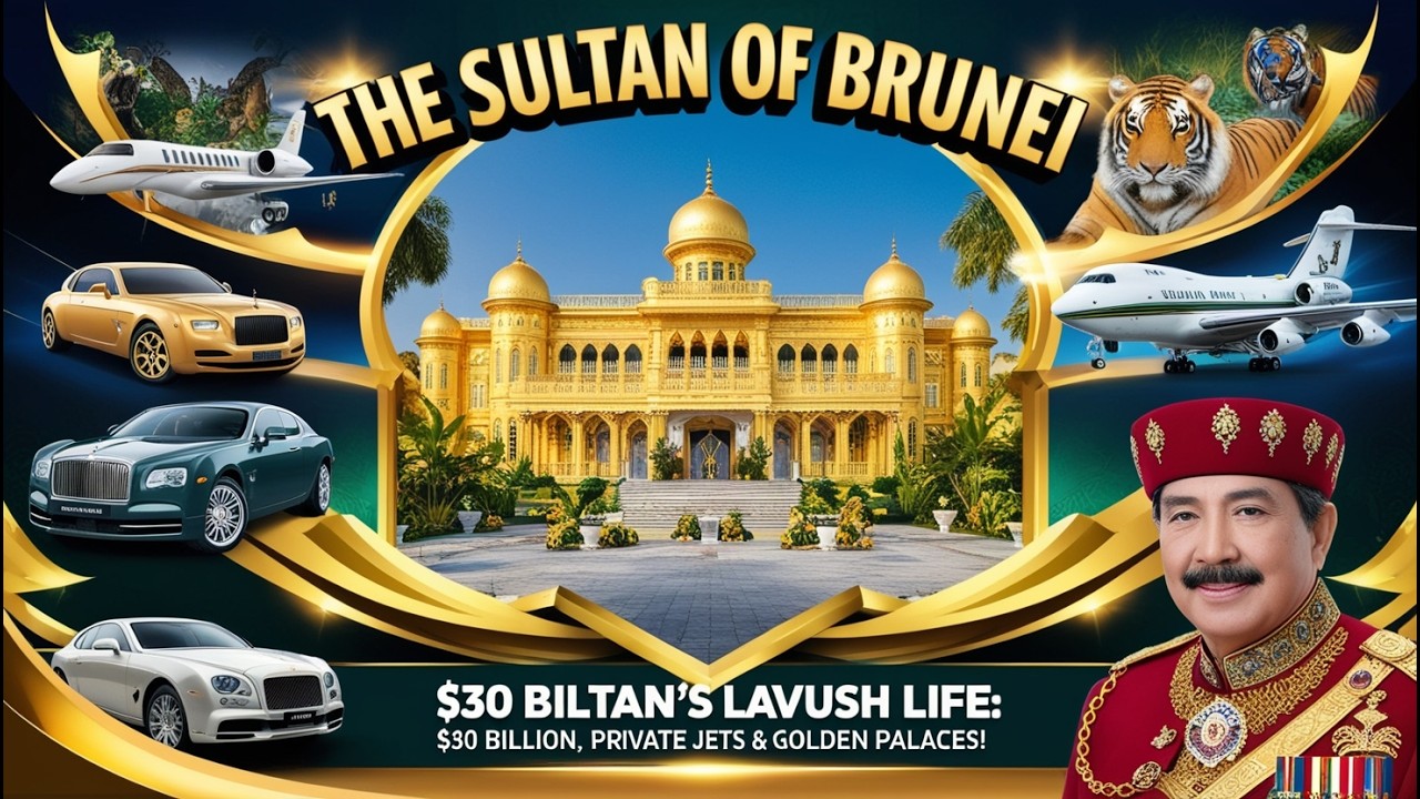 A Day in the Life of the Sultan of Brunei: The Most Extravagant Ruler ...