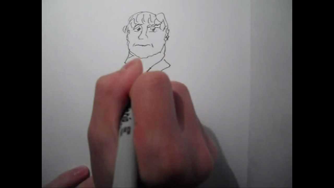 how to draw a cartoon person randomly - YouTube