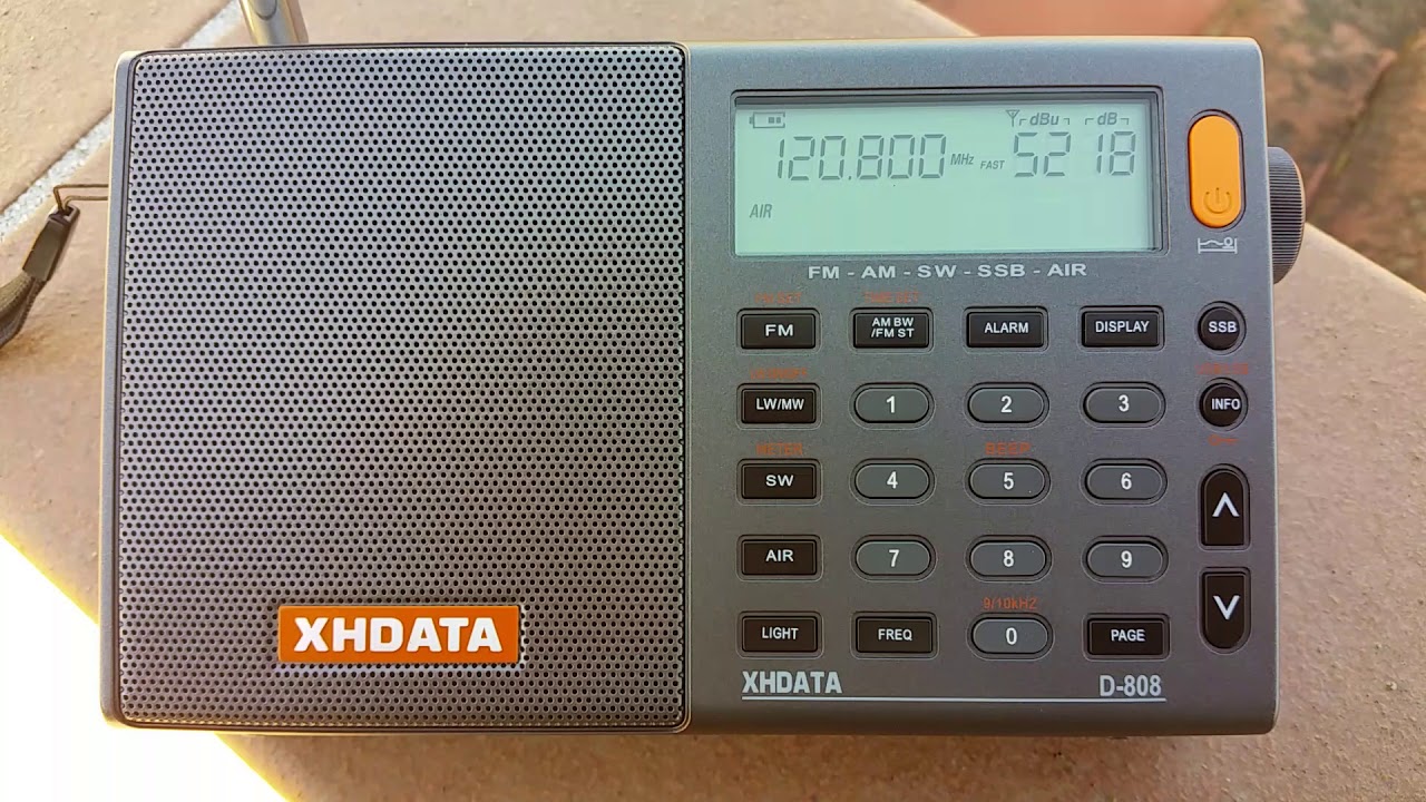 🎧📻 XHDATA D808 - Test en Banda Aerea - AIR 🌍 - YouTube