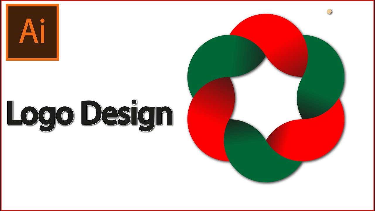 Distorted Logo Design In Illustrator | distorted Logo Make In ...