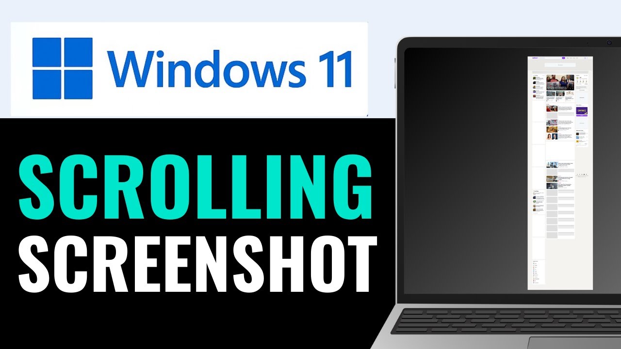 How To Take Scrolling Screenshot In Windows 11 (Easiest Way) 2025 - YouTube