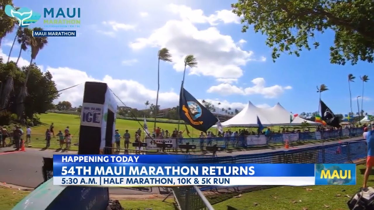 54th Maui Marathon returns with new half marathon route - YouTube