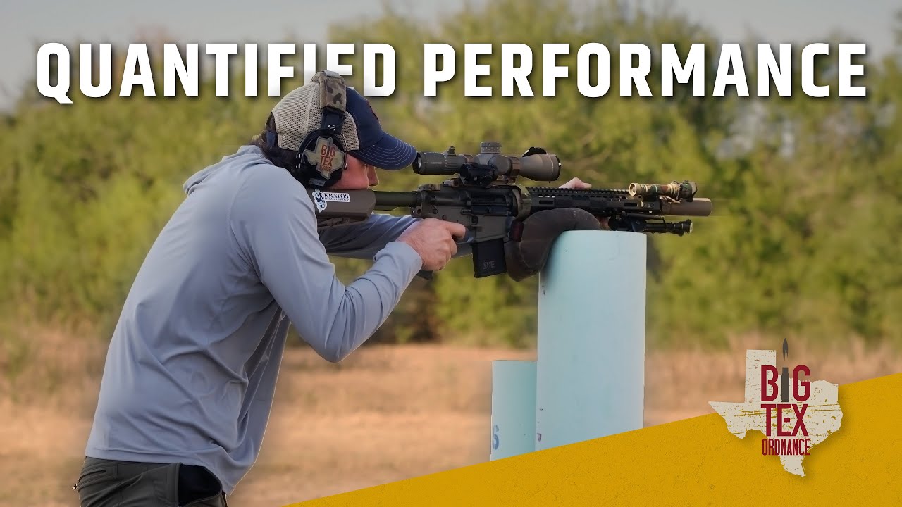 Quantified Performance - A Day At The Range with Big Tex Ordnance - YouTube