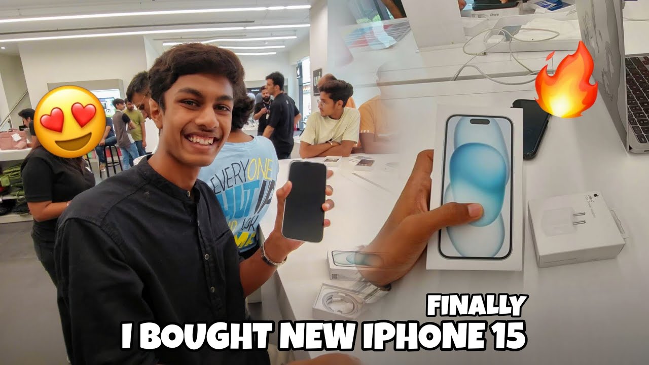 I Bought Brand New iPhone 15🔥 Dream Come True ️ - YouTube