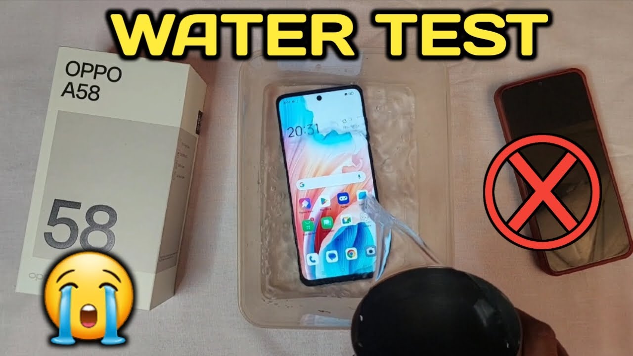 Oppo A58 Water Test | Oppo A58 Durablity Test - YouTube