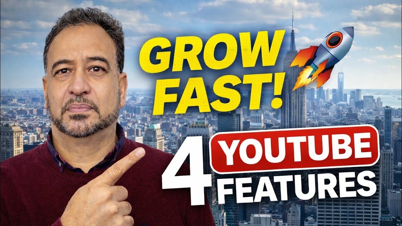 How to Grow Your YouTube Channel FAST Using 4 Powerful Features - YouTube