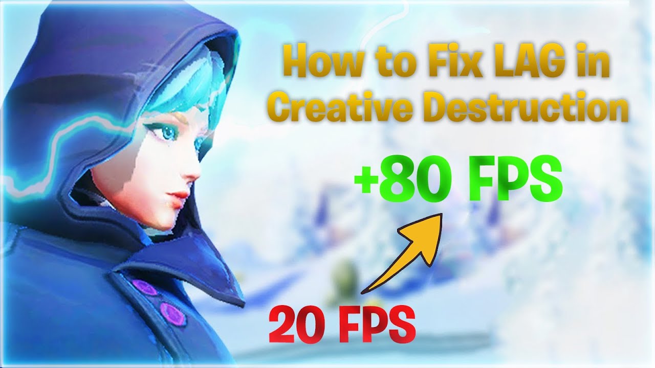 How to get more fps in creative destruction - YouTube