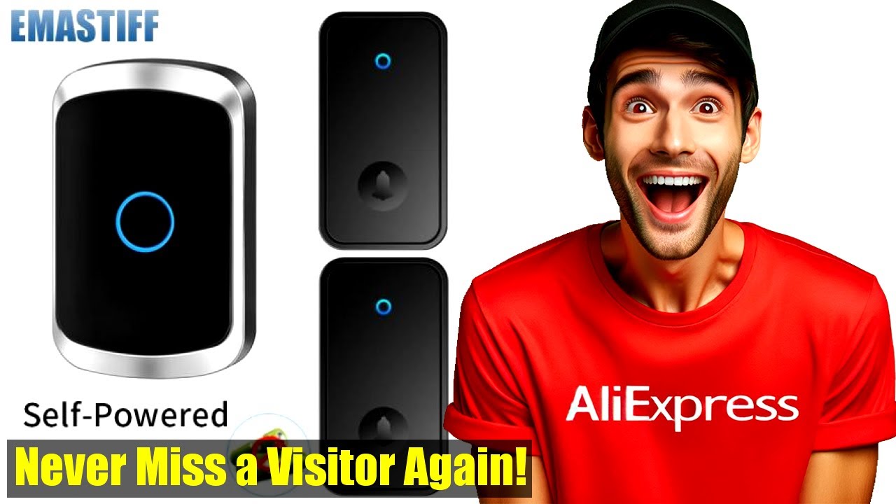 Top Rated Self Powered Waterproof Wireless Doorbell Review | No Battery ...