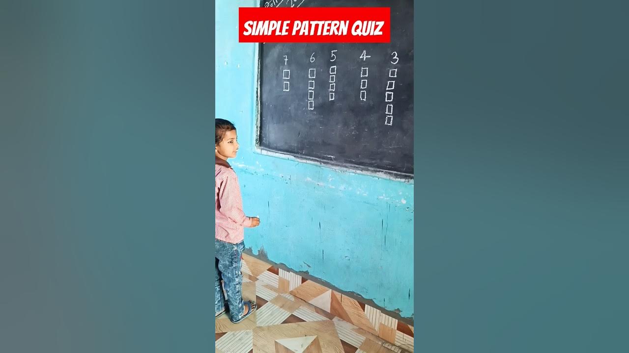 simple pattern quiz | pattern solve |#shortvideo #trending #viral # ...
