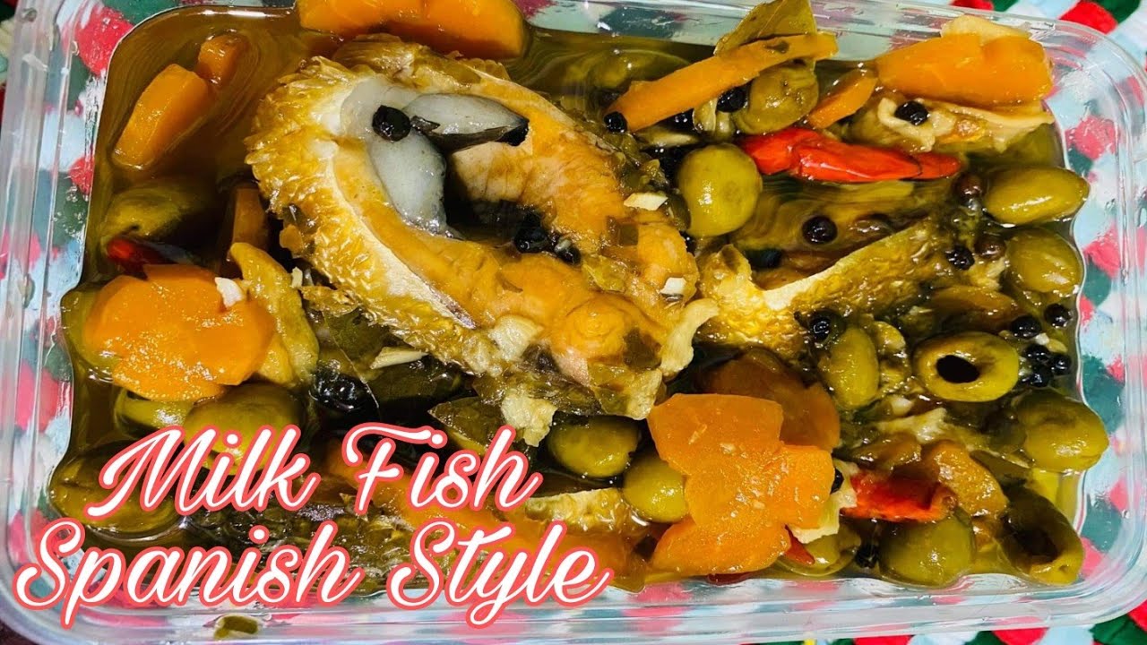 Spanish Style | Milk Fish Sardines Recipe - YouTube