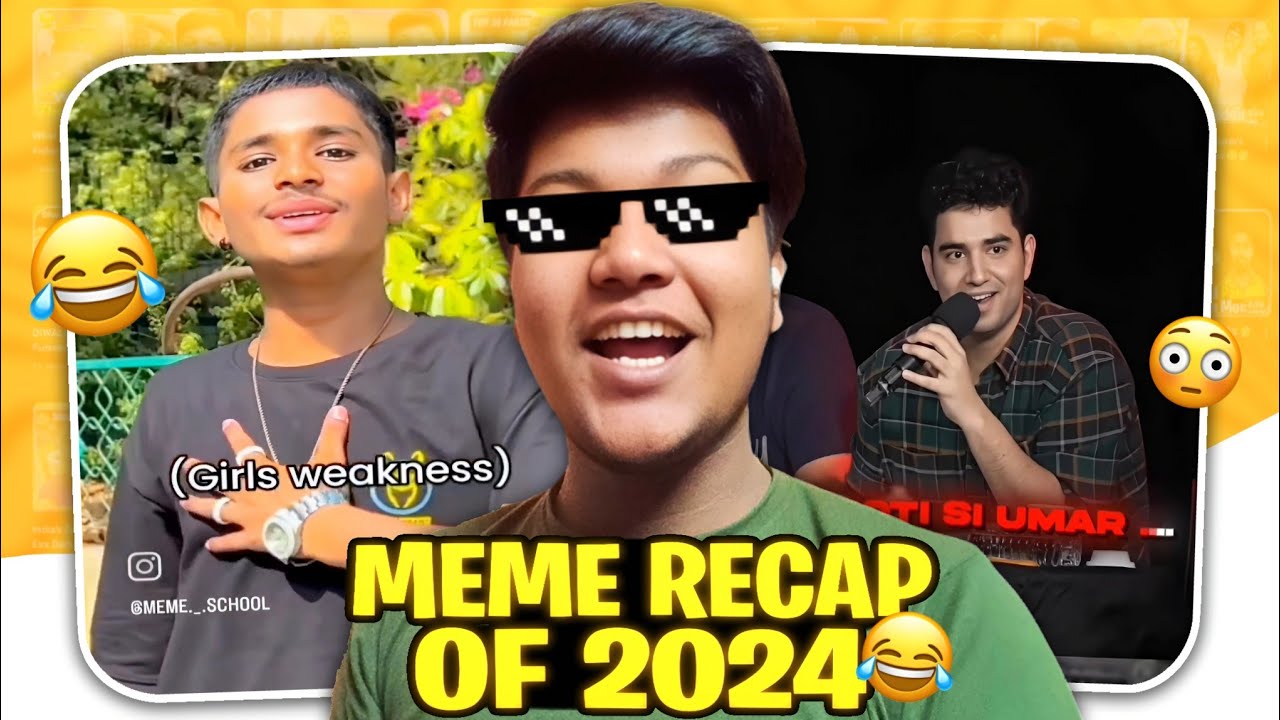 Funniest Indian Memes Of 2024 || Meme Recap Of 2024 - YouTube
