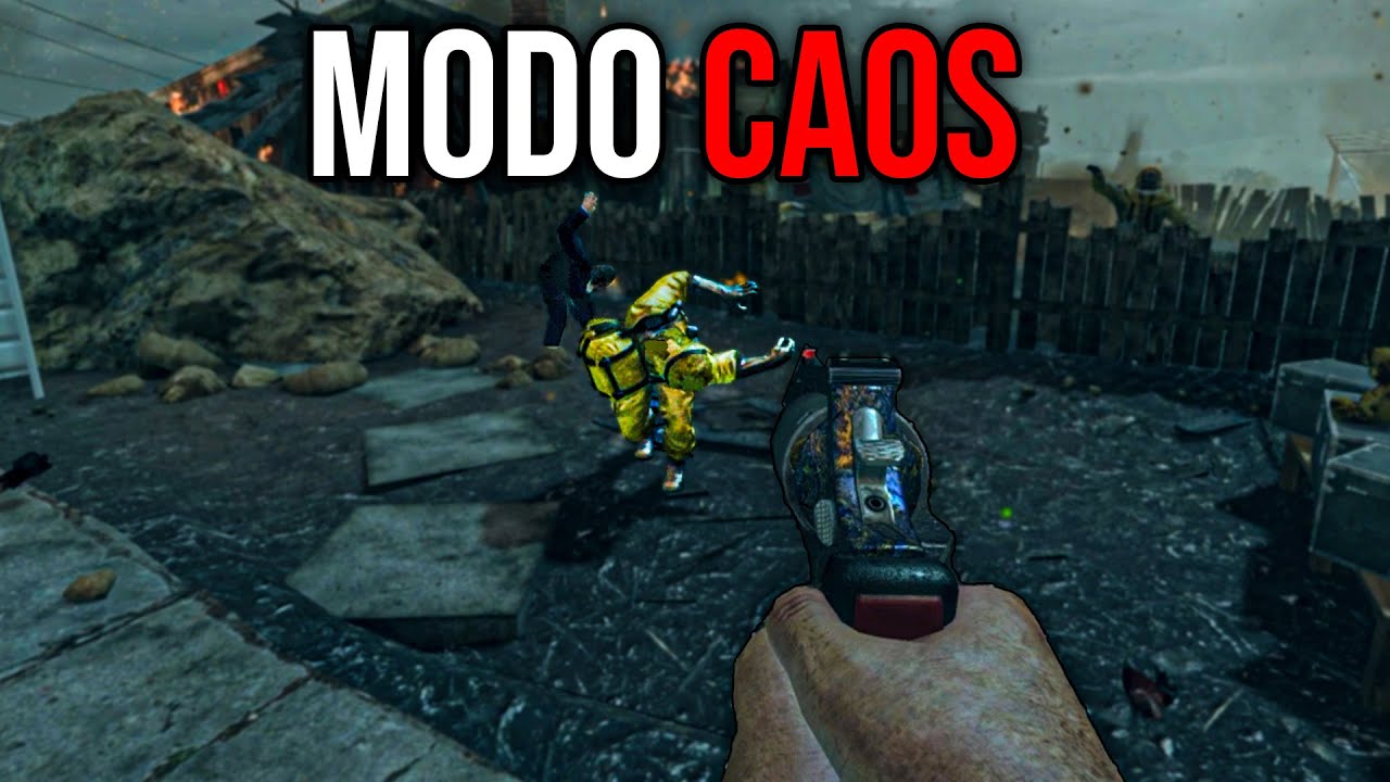 MODO CAOS en NUKETOWN ZOMBIES 💀 - YouTube