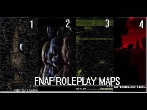 Обзор карты FNAF Roleplay maps ФНАФ в майнкрафт - YouTube