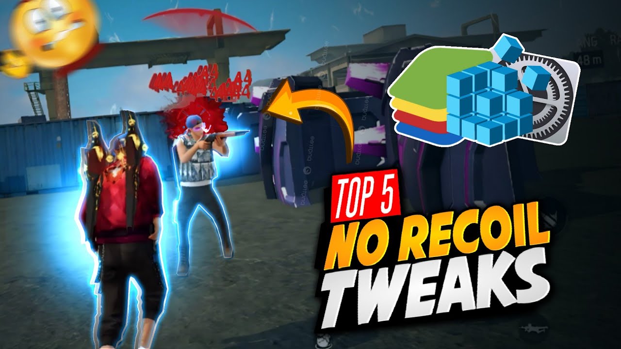 TOP 5 VIP NO RECOIL TWEAKS FREE FIRE II BEST TWEAKS FOR HEADSHOT II ...