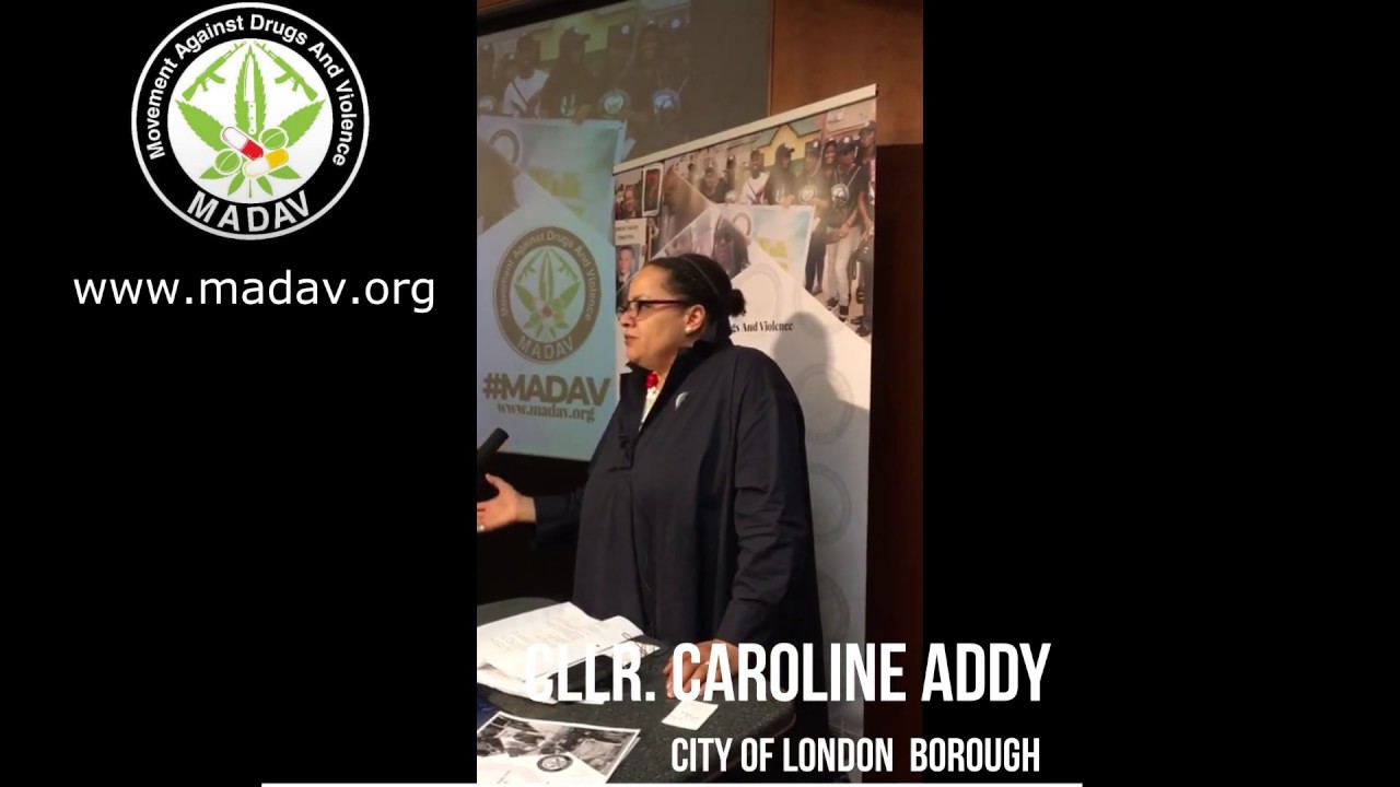 Why not Violence? Councillor Caroline Addy at MADAV SBS 01 - YouTube