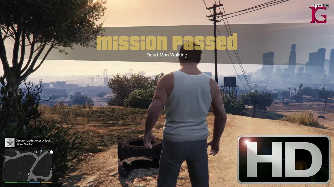 Grand Auto Theft 5 - Dead Man Walking (Mission) Full HD - YouTube