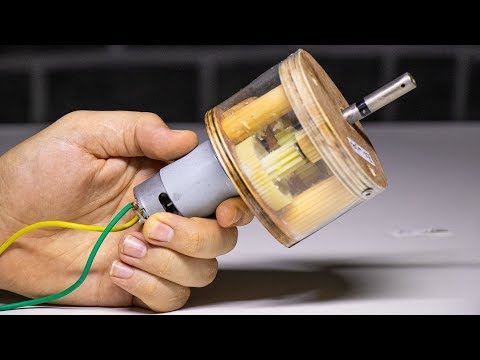 How to Make Rc Gear Box For 12v DC Motor - YouTube