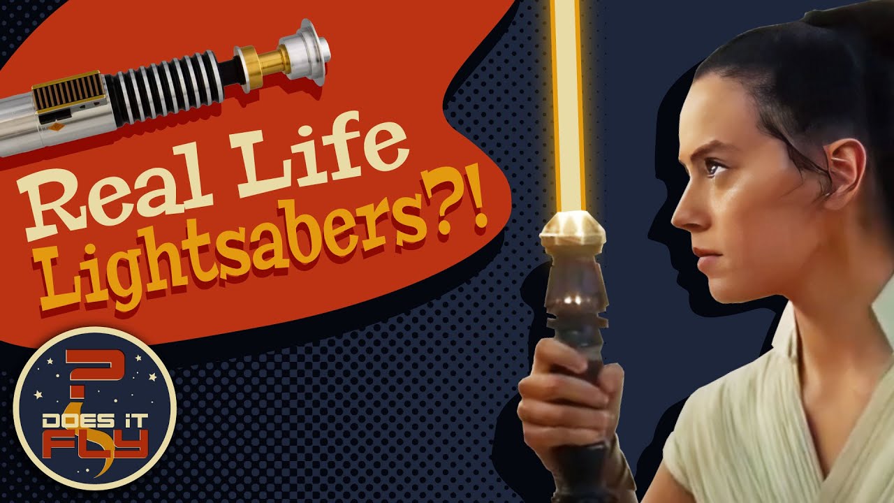 Real Life Star Wars Lightsabers?!? - YouTube