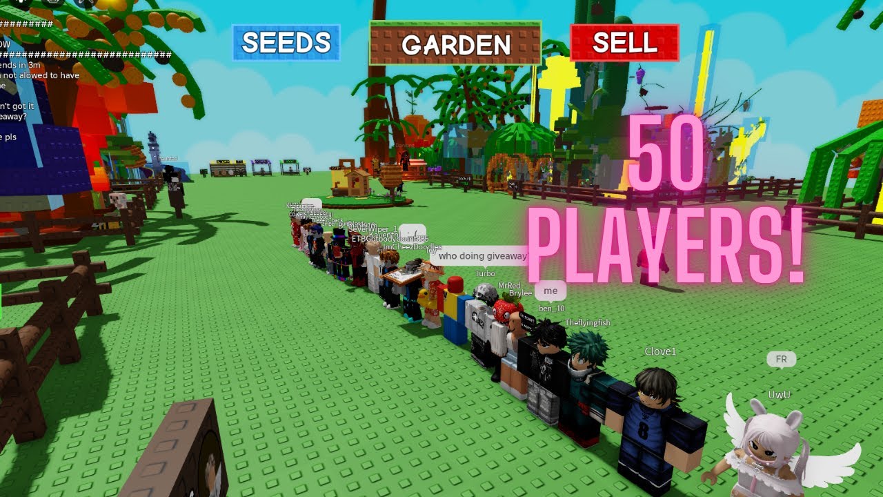 How To Join 50 Player Servers In Grow A Garden Roblox! - YouTube