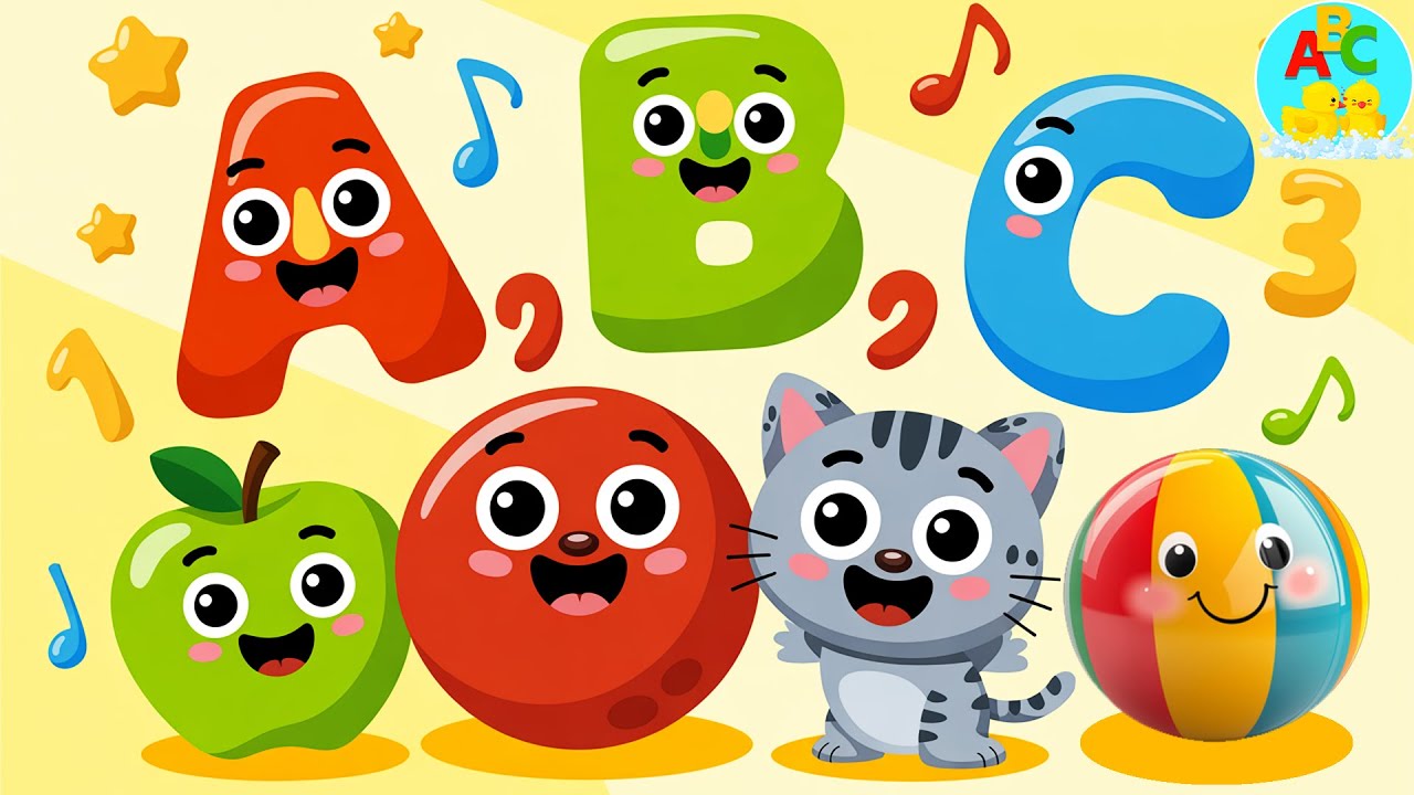 ABC Phonics Song 🔤 + 123 Numbers 🔢 | Fun Learning Mashup for Kids ...