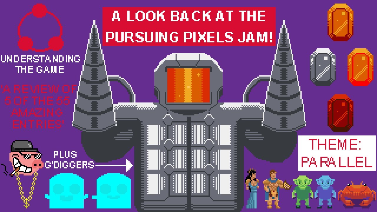 A look back at the Pursuing Pixels Jam #3 Game Jam. - YouTube