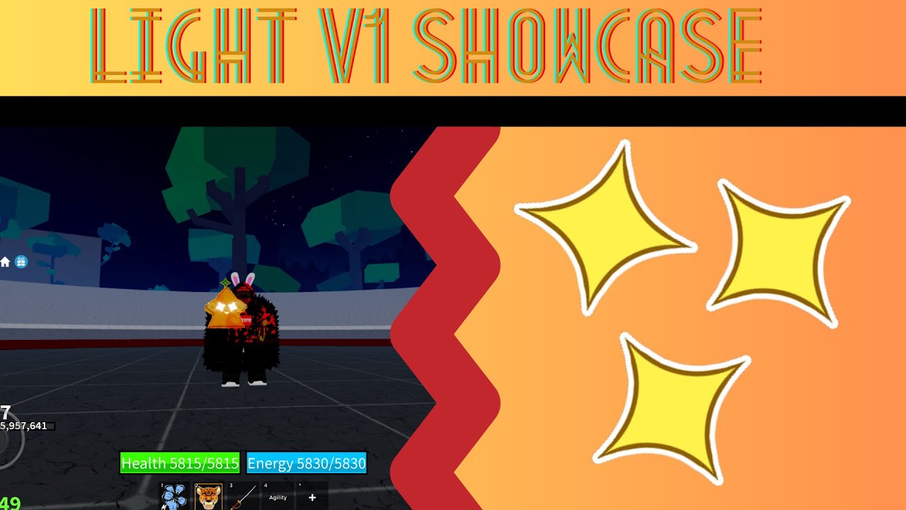 Light V1 Showcase (Blox Fruits) - YouTube