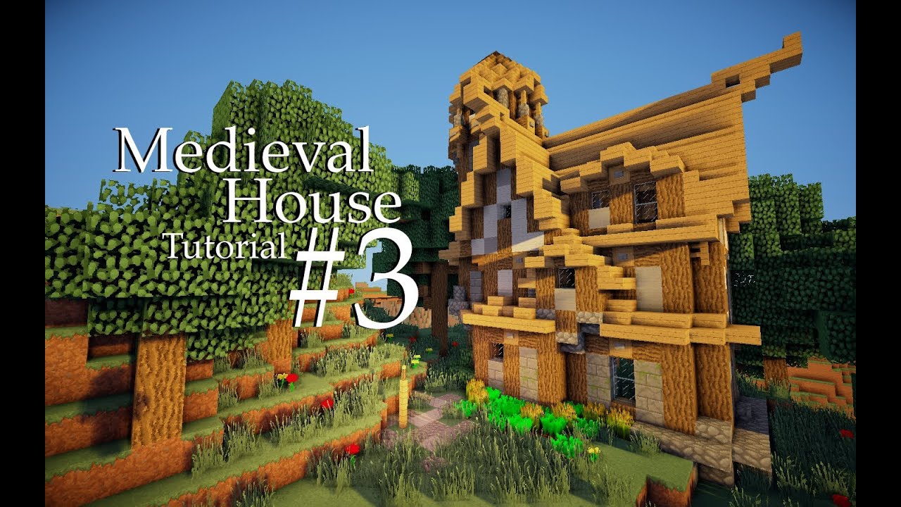 Minecraft: Medieval House Tutorial | Design #3 - YouTube