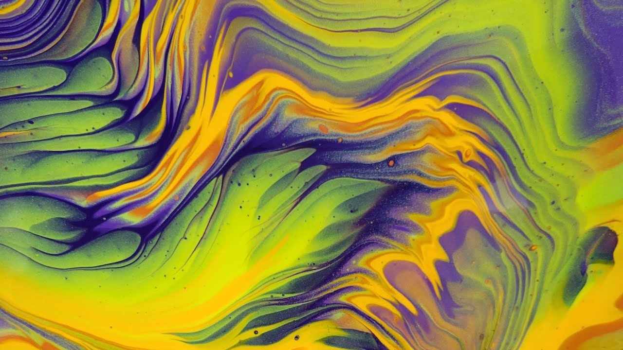 (403) ACRYLIC POURING - Traveling STRAIGHT POUR with COLOURARTE PRISM ...