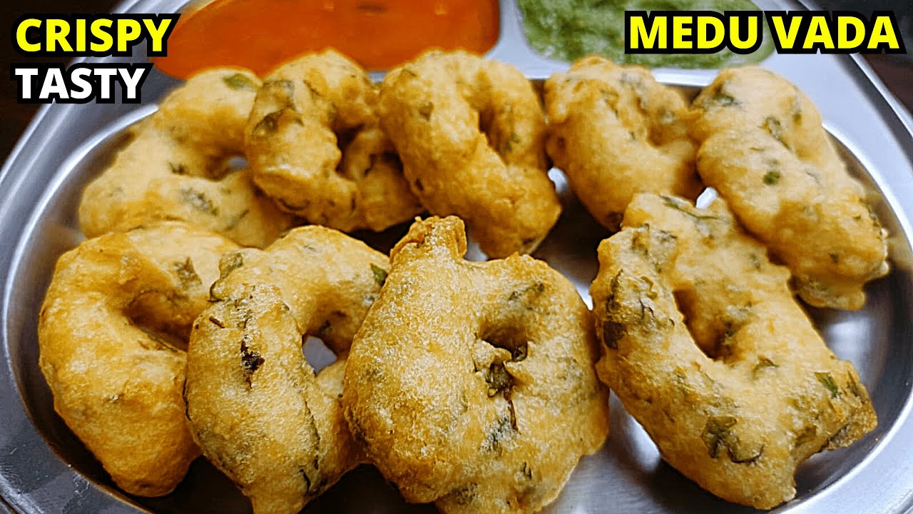 Medu Vada | How To Make Crispy Medu Vada With Tips | मेदू वडा | South ...