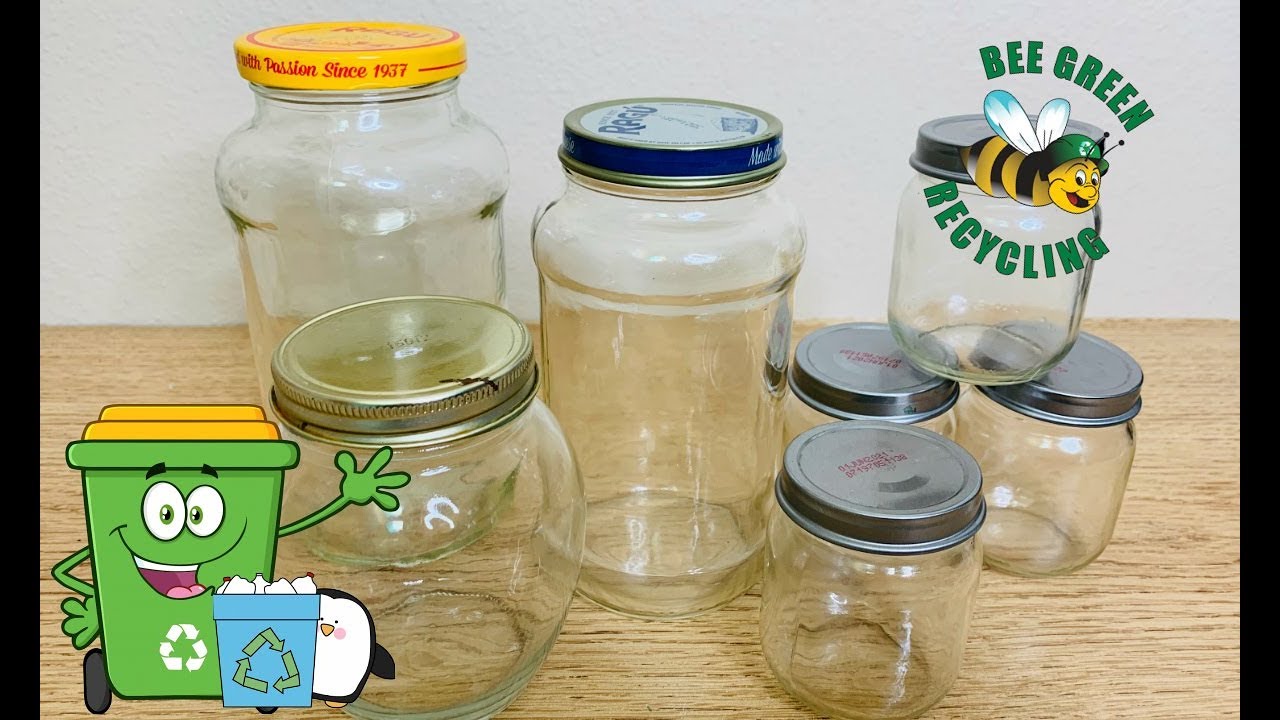 Manualidades con reciclaje♻️/5 IDEAS CON FRASCOS DE VIDRIO 💡 - YouTube