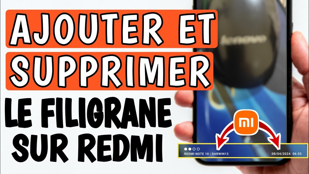 Comment ajouter le filigrane de l'appareil photo sur Redmi - ajouter le ...