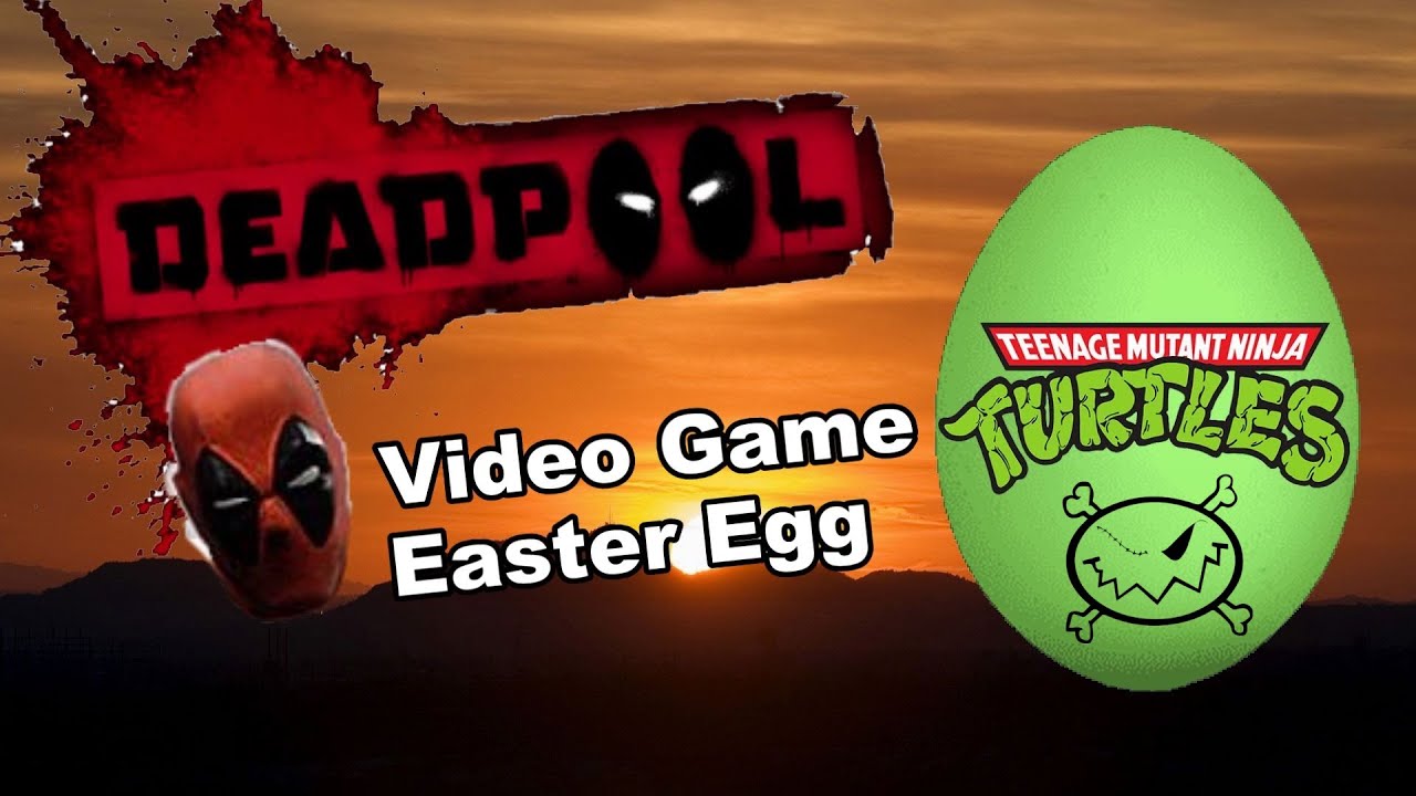 TMNT Easter Egg In Deadpool The Video Game - MGL Plays! - YouTube