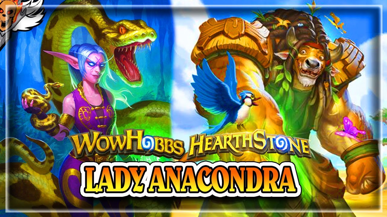 Lady Anacondra Druid - Hearthstone Wailing Caverns - YouTube
