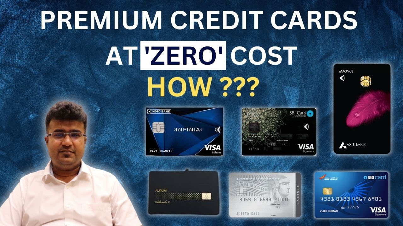 How I Use Premium Credit Cards at 'ZERO' Cost??? - YouTube