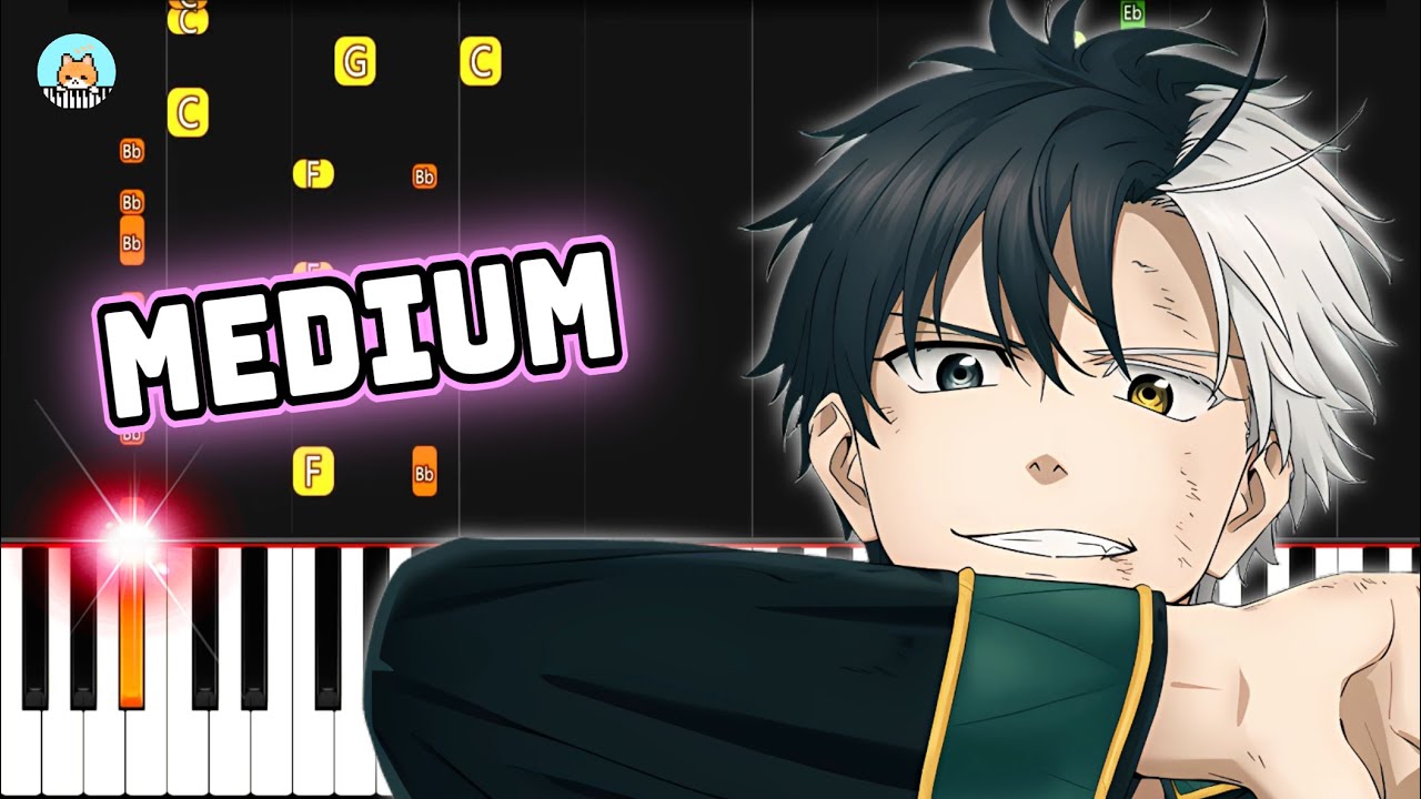 Wind Breaker OP - "Zettai Reido" - MEDIUM Piano Tutorial & Sheet Music ...