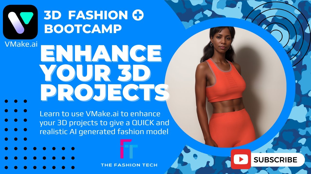 VMake.ai - Using AI fashion model for CLO projects - YouTube