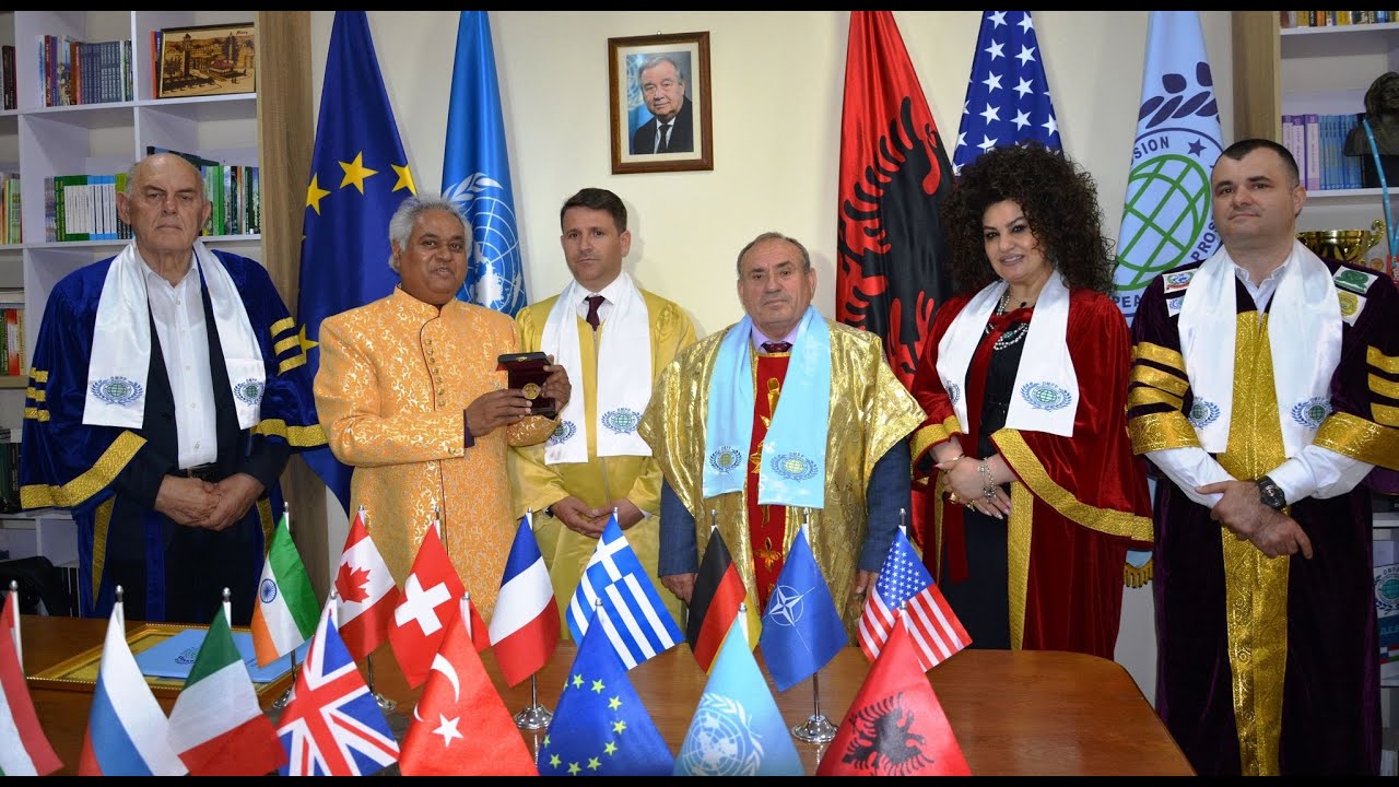 Dr. Shefki Hysa, Diplomatic Mission Peace and Prosperity and Dr ...