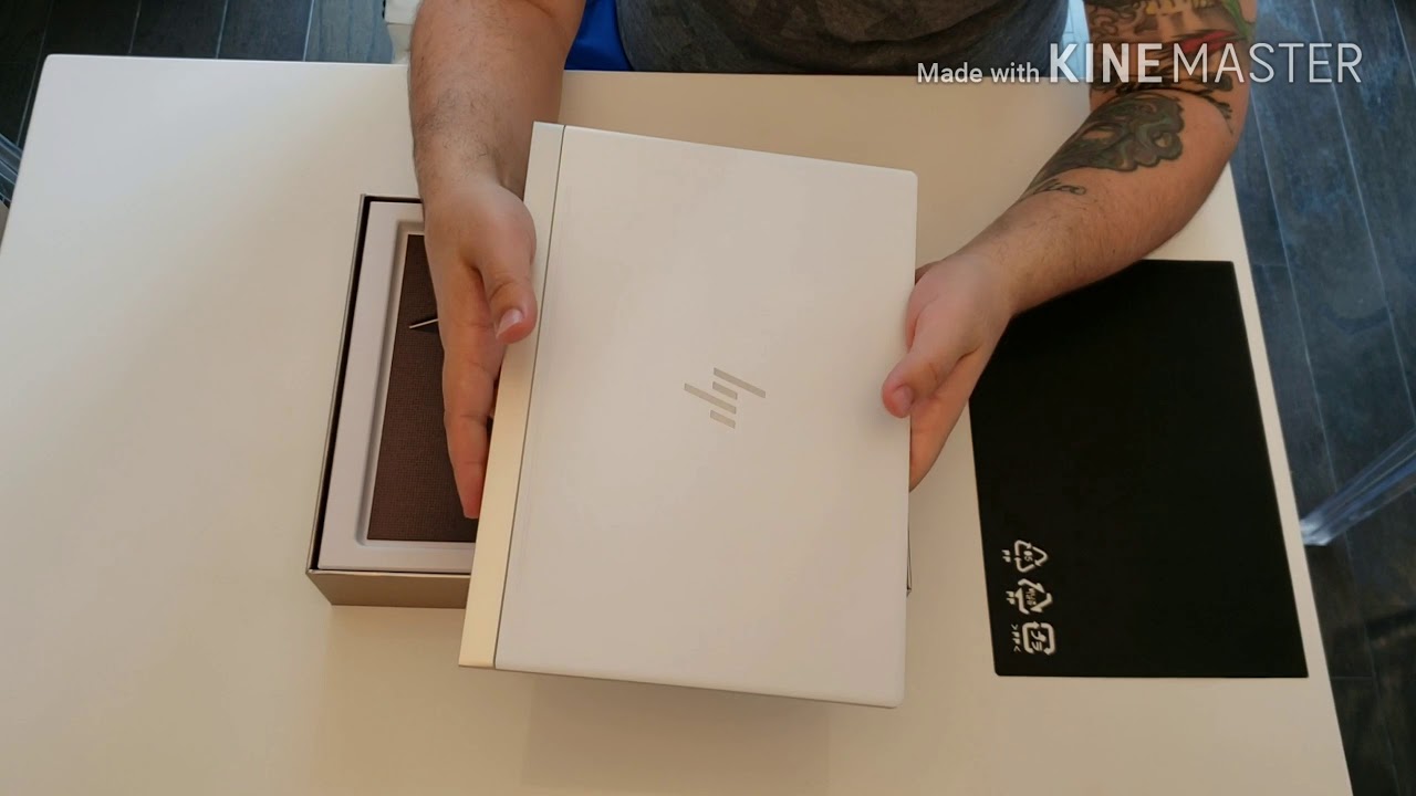 2018 HP Spectre Laptop Unboxing - YouTube