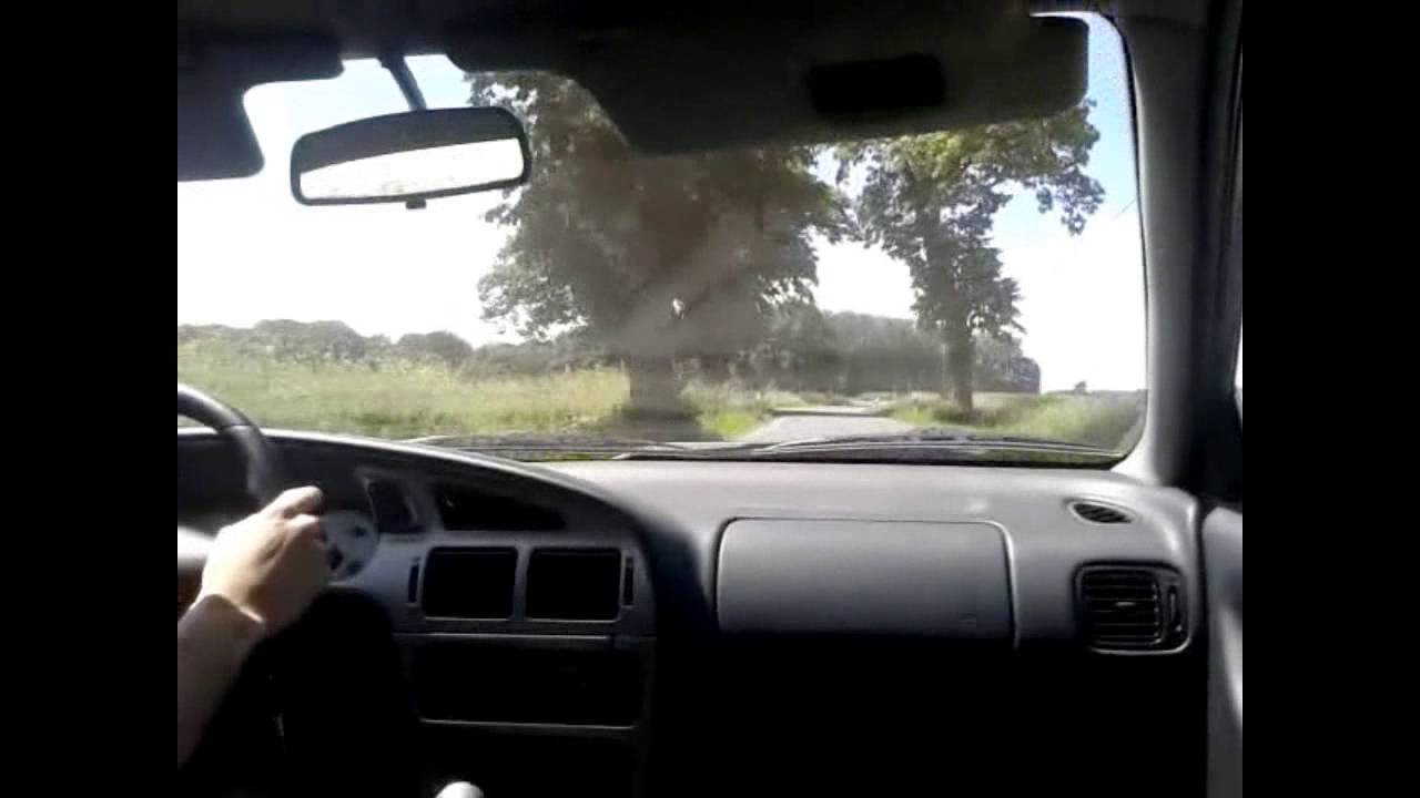 Proton Satria GTI (4G93) on Winding Road Handling Test - YouTube