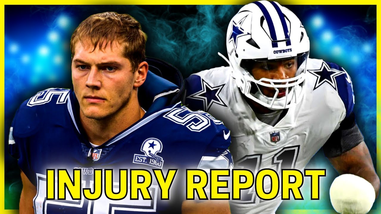 Dallas Cowboys News| Injury Report: Vander Esch, Micah Parsons, Tony ...