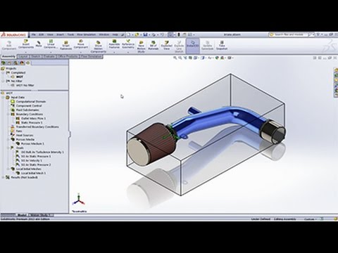 Porous Media in SOLIDWORKS Flow Simulation