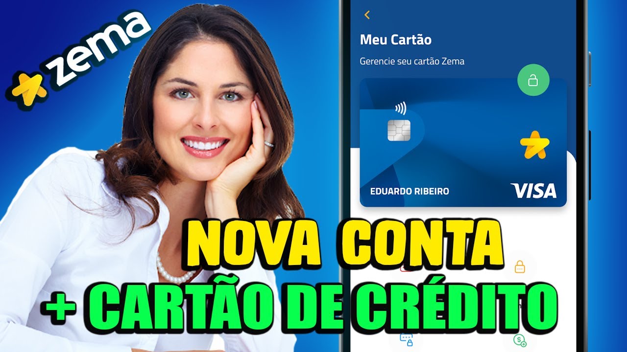URGENTE!! Zema Nova Conta Digital + Cartão de Crédito Confira agora ...