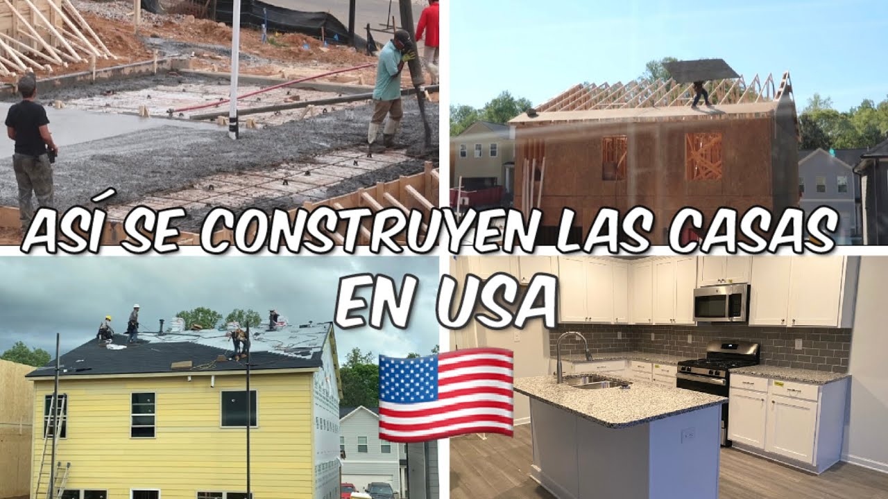 COMO SE CONSTRUYE UNA CASA EN ESTADOS UNIDOS 🇺🇸🏡 ASÍ SE INICIA UNA CONSTRUCCIÓN EN USA . - YouTube