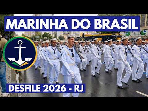 MARINHA DO BRASIL 2026: DESFILE DE 7 DE SETEMBRO NO RIO + ( FUZILEIROS NAVAIS)