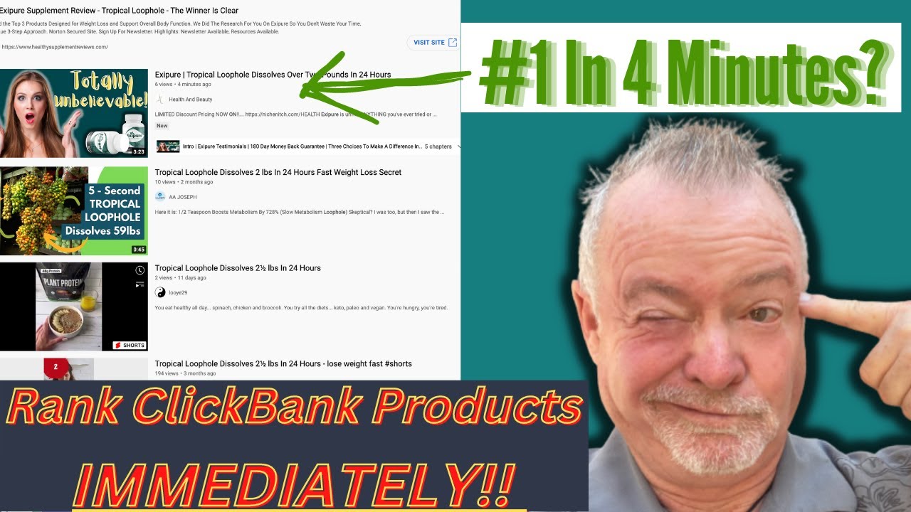 How To Rank Your ClickBank Products Immediately AND For FREE ! - YouTube